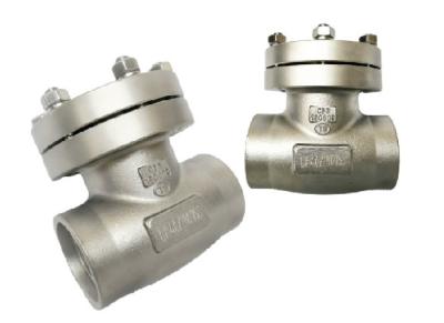 China CF8 CF3 Stainless Steel Cryogenic Swing Check Valve DN10-100mm PN40MPa for LNG Systems for sale