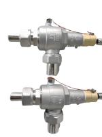 China LN2 DN15 PN40 Cryogenic Safety Valve Stainless Steel 304 / 316 Thread Connection for sale