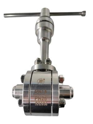 China ISO9001 Approved Manual Cryogenic SS Ball Valve DN15 PN 25 for sale