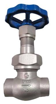 China Handwheel Operation Cryogenic Globe Valve Stainless Steel Nut BW Connection for sale