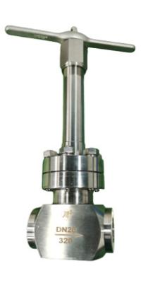China Manual Cryogenic SS304 high pressure globe Valve SW Connection for sale