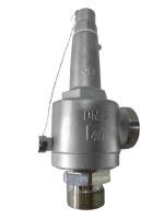 China Full Open PTFE Cryogenic Safety Valve Threaded CF8 CF3-DN25 for sale