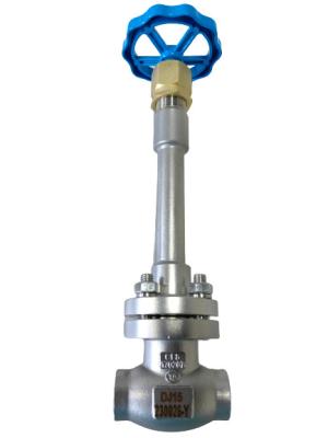 China Low Temperature SS304 DN15 Cryogenic Globe Valve Manual Operation for sale
