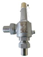 China DN25-PN25 Full Open PTFE Cryogenic Safety Valve Threaded CF8 CF3 for sale
