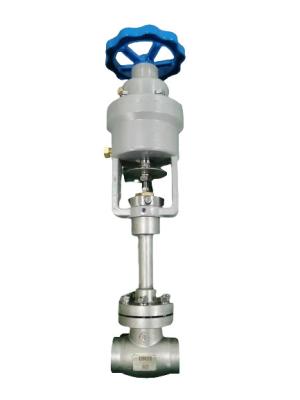 China Stainless Steel CDQ661F Cryogenic Shut Off Valve DN10-250mm for LNG/LOX/LN2/LAR/LCO2 with -196°C Temperature Rating for sale