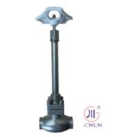 China DN15 Cryogenic Long Stem Manual Globe Valve -196°C to 80°C Temperature Range 3/8