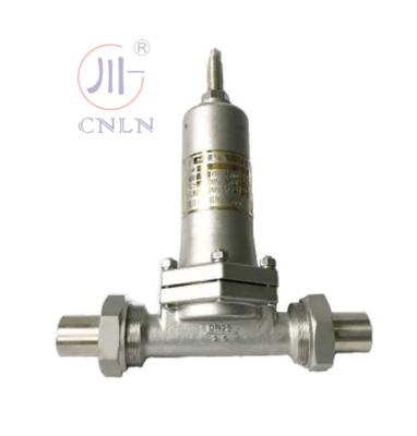 China CDY22F Stainless Steel Cryogenic Pressure Reducing Valve for LNG/LOX/LN2/LAR -196°C to 6.4Mpa DN10-50mm for sale