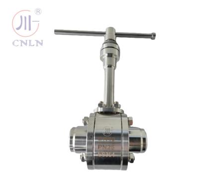 China Stainless Steel CDQ61F Cryogenic Ball Valve For LNG/LOX/LN2/LAR/LCO2 Liquild Gas for sale