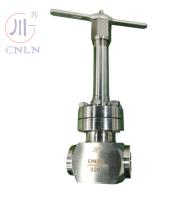 China Stainless Steel DJ61F-320P Cryogenic High Pressure Globe Valve For Liquid Gas for sale