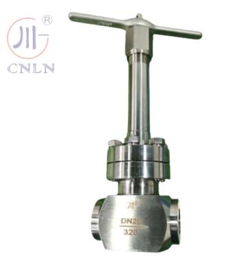 China Stainless Steel DJ61F-320P Cryogenic High Pressure Globe Valve For Liquid Gas for sale