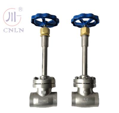 China SS304/SS316 Cryogenic Globe Valve For LNG/LOX/LN2/LAR/LCO2 Tanks, Industrial Gas for sale