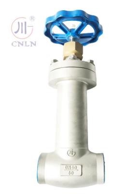 China PN40 DN40 Low Temperature Globe Valve With Vacuum Jacket For LNG/LOX/LN2/LAR/LCO2 for sale