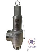 China Special Gas Safety Valve DN25 Cryogenic PTFE Full Open Valve CF8 CF3 For LIN LOX LAR LNG Tank for sale