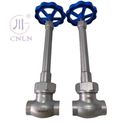 China PN40 DN15 SS304/SS316 Low Temperature Globe Valve For LNG/LOX/LN2/LAR/LCO2 for sale