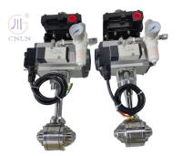 China CF3/CF8 DN20 Stainless Steel Cryogenic Pneumatic Ball Valve For LNG/LOX/LN2/LAR/LCO2 Liquid Gas for sale