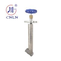 China SS304 Low Temperature Globe Valve With Vacuum Jacket DN40 PN40 For LNG/LOX/LN2/LAR/LCO2 for sale