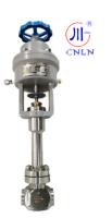 China High Pressure Pneumatic Cryogenic Globe Valve With Handwheel Temperature -196° C To 75℃ for sale