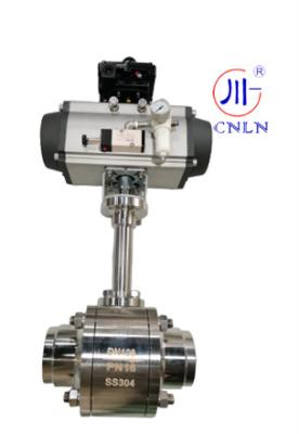 China Pneumatic Cryogenic Ball Valve Temperature Range -196°C To 80℃ for sale