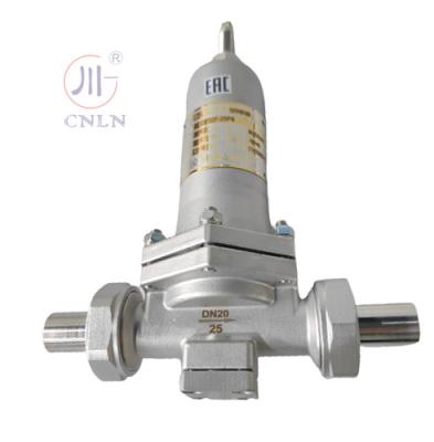 China Stainless Steel Cryogenic Pressure Build Up Valve DY22F for LNG/LOX/LN2/LAR -196°C 2.5MPa DN20-50mm for sale