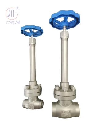 China Manual Stainless Steel Cryogenic Globe Valve DN25/DN15 For LNG/LOX/LN2/LAR/LCO2 for sale