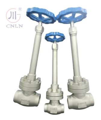 China CF3/CF8 Manual Cryogenic Globe Valve DN25/DN15 For LNG/LOX/LN2/LAR/LCO2 for sale