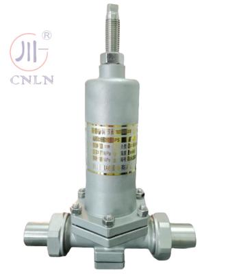 China CF3/CF8 Cryogenic Pressure Build Up Valve for LNG/LOX/LN2/LAR - DN20-50mm Size, 2.5MPa Pressure Rating for sale