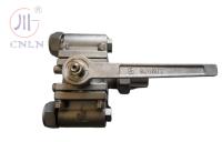 China Cryogenic Three Way Ball Valve Stainless Steel With Burst Disk for sale