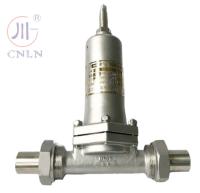 China Stainless Steel Cryogenic Economizer Valve DN20-50mm for LNG LOX LN2 LAR with -196°C Temperature Rating for sale