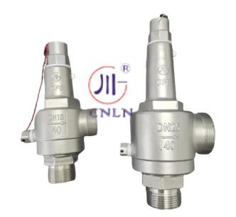 China Cryogenic Full Open Safety Valve DN15 DN25  Liquid Industrial Gas Valves -196~+80 for sale