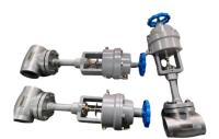China Cryogenic  Valve Emergency Shut-off Valve  With Handwheel -196~+80 ℃ For LNG LOX LIN LAR LCO2  Tank for sale