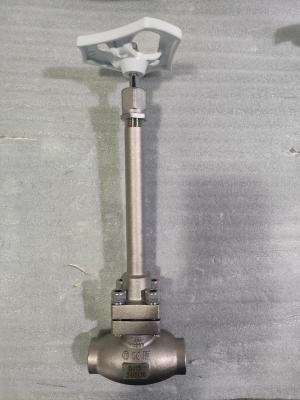 China Stainless Steel PN50 Low Temperature Long Stem Globe Valve for sale