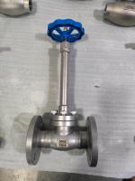 China Stainless Steel Flanged Cryogenic Globe Valve For LNG/LOX/LN2/LAR/LCO2 for sale
