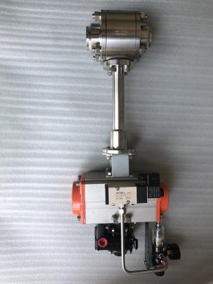 China CF3/CF8 SS304/SS316 Cryogenic Pneumatic Ball Valve For LNG/LOX/LN2/LAR for sale