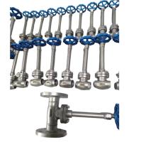 China DN10-100 PN50 Socket Welding Cryogenic Globe Valve -196- 80 ℃ for LNG LOX LIN LAR LCO2 for sale