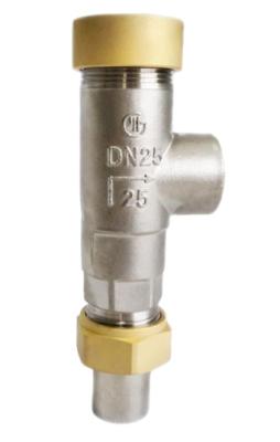 China SS304/316 DN15 PN40 Cryogenic Low Lift Safety Valve For Tank / Skid / Container for sale