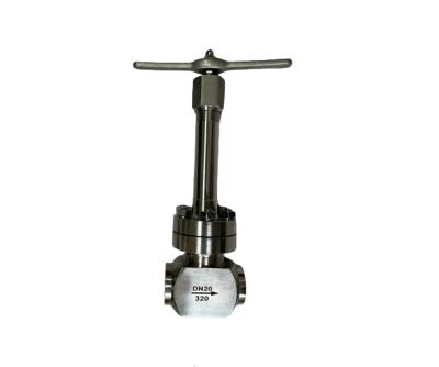 China High Pressure Cryogenic Globe Valve For Cryogenic Tank/ LNG/ LN2/LAR for sale