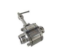 China Stainless Steel Manual / Pneumatic Cryogenic Ball Valve For Liquid Gases for sale
