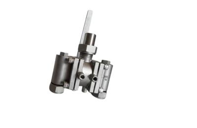 China Cryogenic 3-way And 5-way Ball Valve Temperature Range -196°C To 80℃ For Liquid Gases for sale