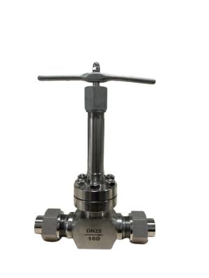 China Cryogenic High Pressure Globe Valve Threaded Connection  -196~+80 ℃ For LNG LOX LIN LAR LCO2  Tank for sale