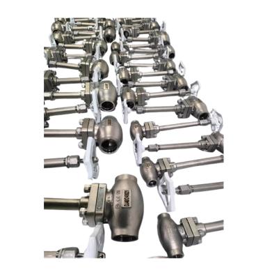 China PN50 Cryogenic Globe Valve -196~+80 ℃ For LNG LOX LIN LAR LCO2  Tank Liquid Gases for sale
