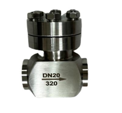 China LOX LNG LIN LAR Liquid cryogenic tank High Pressure Check Valve, Globe valve PN320 High quality for sale