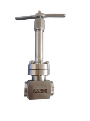 China 32Mpa Pressure Cryogenic Globe Valve -196C- 80C Low Temperature Suitable for Various Industries for sale