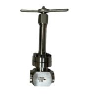 China DJ61F-50P Cryogenic Globe Valve with 5.0Mpa Maximum Pressure and -196°C to +80°C Temperature Range for LNG/LOX Applications for sale