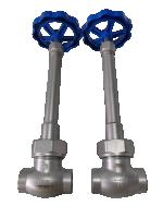 China DN32 Cryogenic Globe Valve Stainless Steel 304/316 for LOX PIPE TANK with -196°C to +80°C Temperature Range for sale