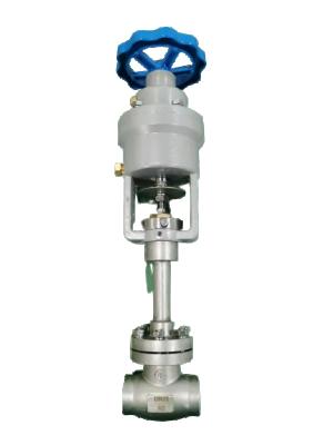 China Cryogenic pneumatic Globe Valve with PTFE Seal and CF8/CF3 Body for 5.0Mpa Emergency Shut-Off in LNG/LOX/LIN Applications for sale