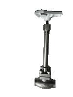 China DN25 Long Stem Cryogenic Valve PN50 with Welding End for LNG Systems - 302mm Open Height, 289mm Close Height for sale