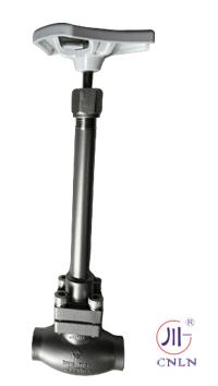 China DJ61F-50P Cryogenic Globe Valve with PTFE Seal and 5.0Mpa Pressure for LNG LOX LIN LAR Applications for sale