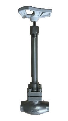 China ISO9001 Cryogenic Globe Valve with 5.0Mpa Maximum Pressure and CF8/CF3 Valve Body for LNG LOX LIN LAR Applications for sale