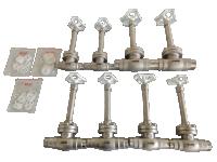 China Cryogenic Globe Valve with 5.0Mpa Maximum Pressure CF8/CF3 Valve Body and DJ61F-50P Model for LNG LOX LIN LAR Tank for sale