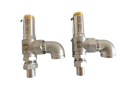 China Stainless Steel Cryogenic Safety Valve 3/8''-2'' 4.0Mpa for LNG LOX LIN LAR LCO2 Applications for sale